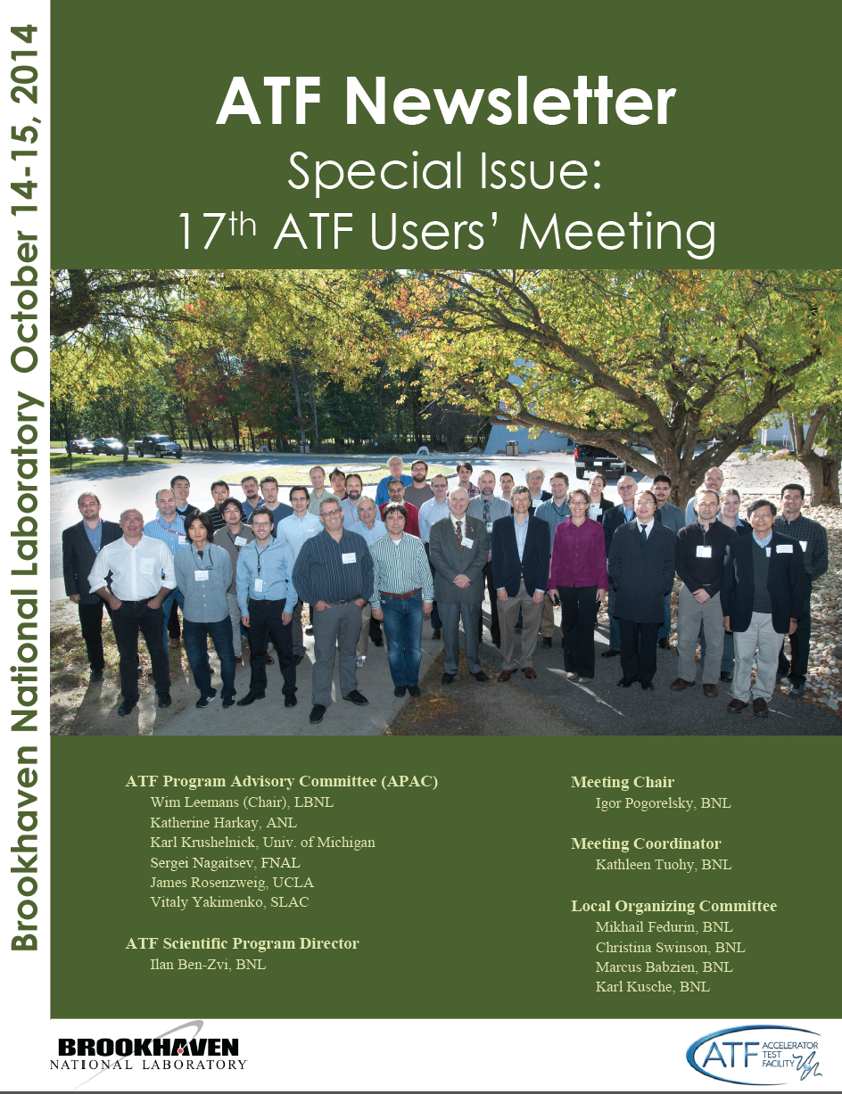 BNL | Accelerator Test Facility | ATF Newsletters