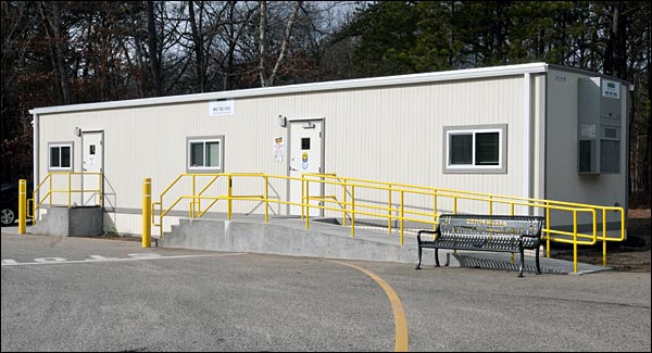 New Main Gate Trailer is ADA compliant | BNL Newsroom